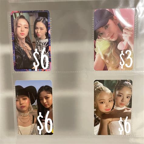 Wts Itzy Unit Ryujin Yuna Lia Pcs Hobbies Toys Memorabilia Collectibles K Wave On Carousell