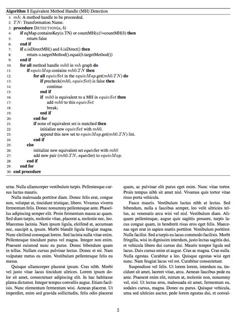Pdftex How To Format Line In Algorithm TeX LaTeX Stack Exchange