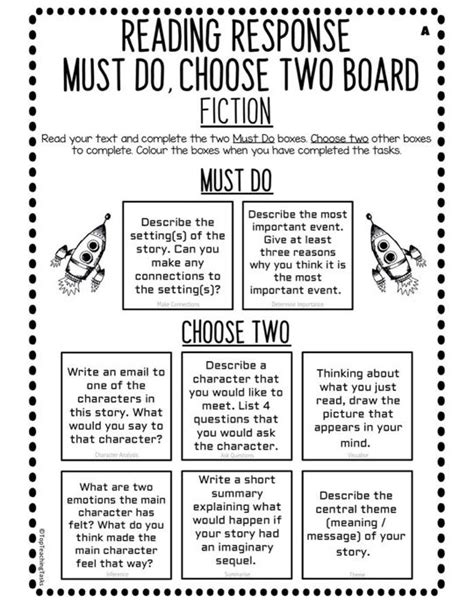 Reading Response To The Novel Vocabulary