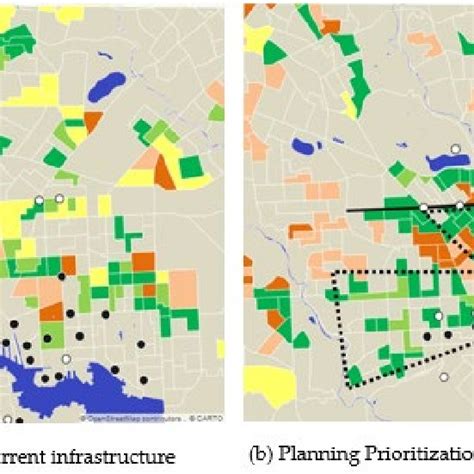 Infrastructure Prioritization Schematic Orange Infrastructure Or Download Scientific Diagram