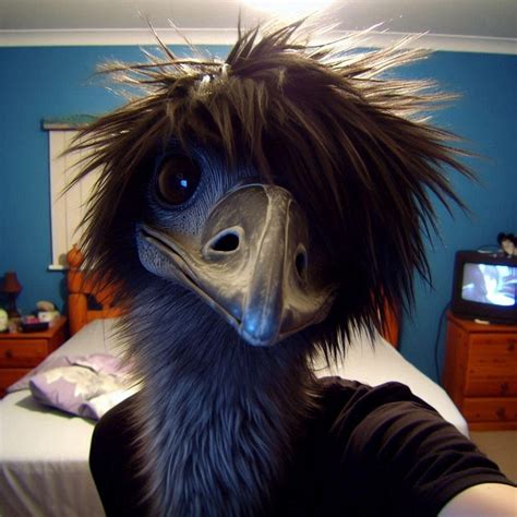 An Emo Emu 2007 Myspace Profile Photo Rweirddalle