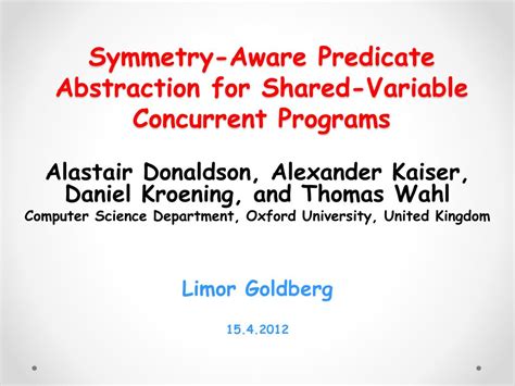 ppt symmetry aware predicate abstraction for shared variable
