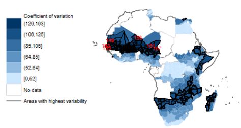 Coefficient Of Variation In Precipitation Source Own Calculation Download Scientific Diagram