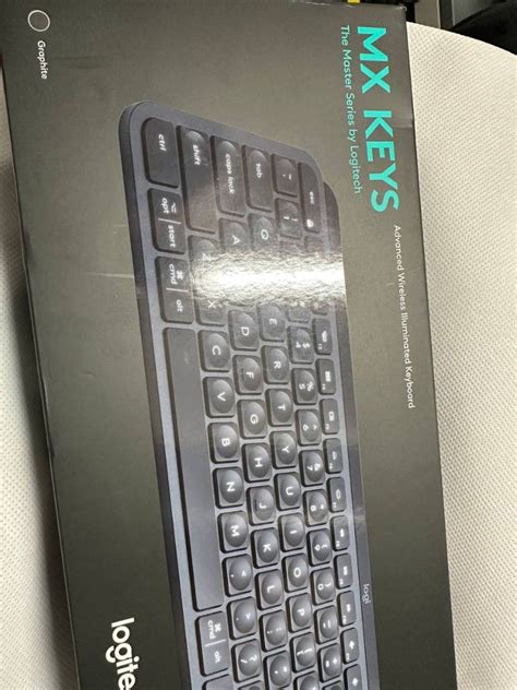 Logitech Mx Keys Advanced Wireless Keyboard Computers And Tech Parts And Accessories Computer