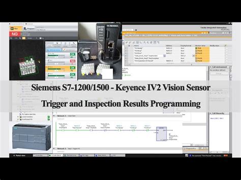 Vision Sensor Keyence Iv Series Ethernet Ip Connection 56 Off