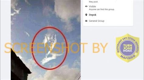 Cek Fakta Muncul Awan Berbentuk Angka 2 Di Depok Jelang Pilkada 2020