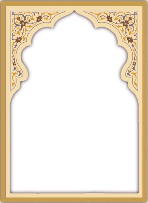 Free Islamic Template Floral Cards Design Islamic Gate Quran
