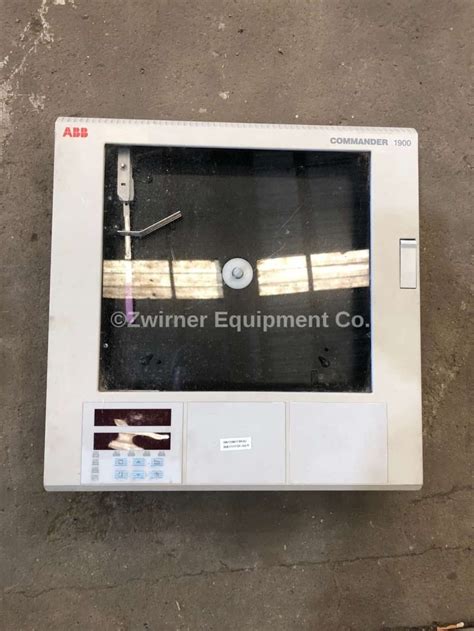 Zwirner Equipment Company On Linkedin Abb Comander 1900 Chart Recorder