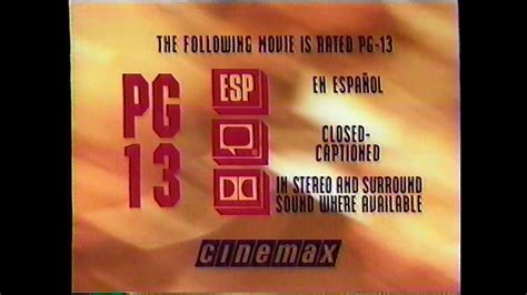 Cinemax Intro Early 90s Youtube