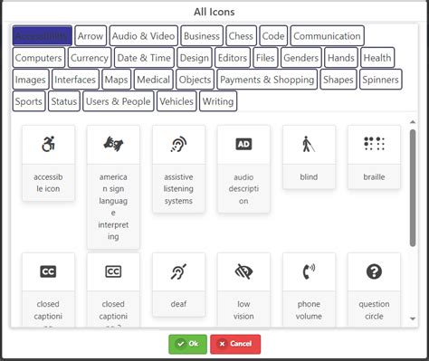 custom icons