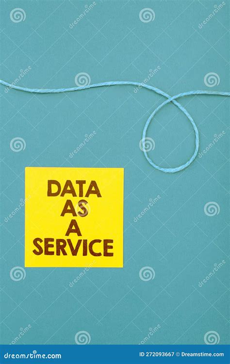 Handwriting Text Data As A Service Business Overview Act Of Securing And To Storing Data For