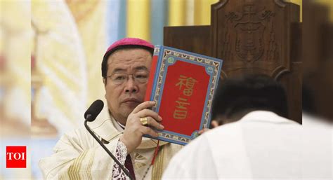 Head Of Chinas State Backed Catholic Church Begins Historic Trip To