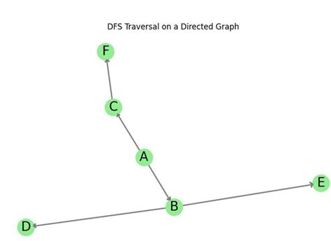 Graph Theory Depth First Search