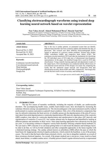 Myocardial Infarction Detection Using Ecgpptx
