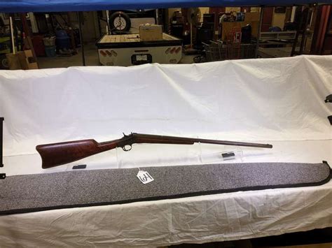 Remington Mod Rolling Block Cal Unknown Single Shot Rifle Octagon Brl Missing Rear Sight