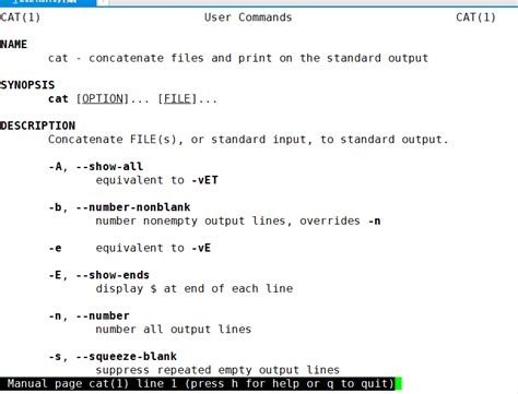 Linux教程＞＞第五版 实验二1 使用简单命令date Cal Who Echo Clear等了解linux命令格式。 Csdn博客
