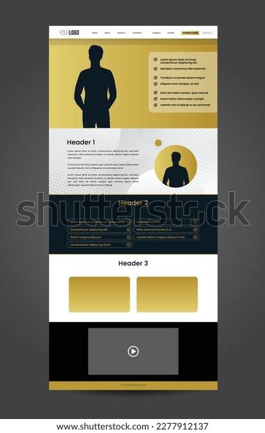 33 Simple Profile Page Html Template Images Stock Photos Vectors Shutterstock