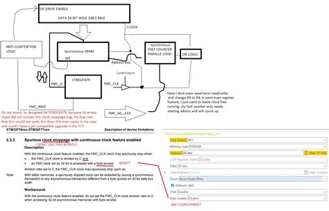 Fmc Non Multiplex Psram Synchronous On F4f7 Stmicroelectronics Community