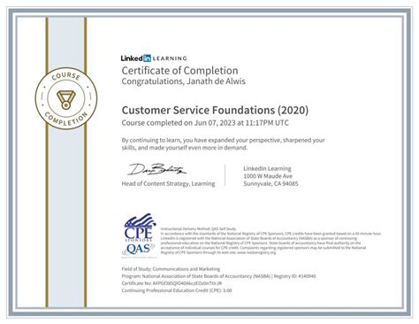 Janath De Alwis On Linkedin Certificate Of Completion