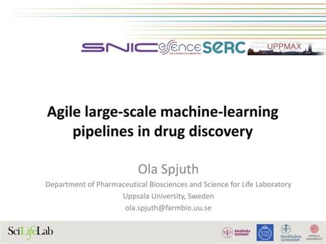 agile large scale machine learning pipelines in drug discovery ppt