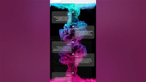 Timeline En Html Css Y Javascript Un Ejemplo Con Animación Por Keyframes Y Diseño Glass