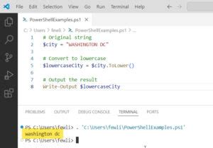How To Convert Strings To Lowercase Or Uppercase In PowerShell