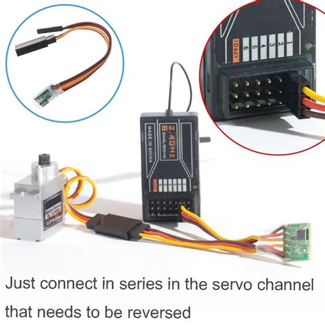 DKARDU 2 unids Módulo inversor de señal servo inversor de baja presión 2A 5 0 6 0V Rotación