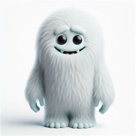 White Cute Monster 3 By Joshadventures On Deviantart