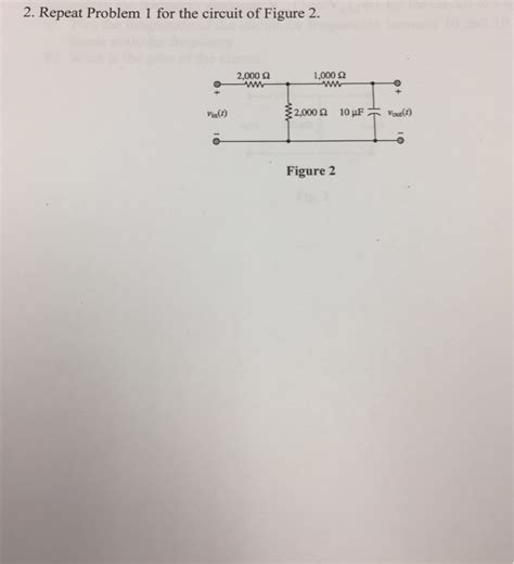 solved repeat problem 1 for the circuit of figure 2