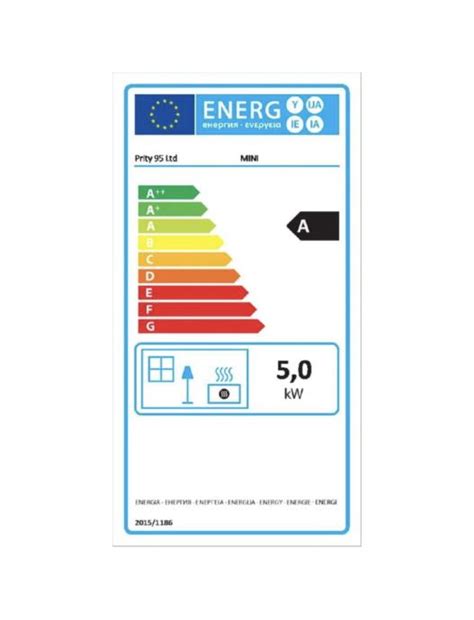 Kaminska Peč Prity Mini 5 Kw Velikost Ogrevanega Prostora 80 M³