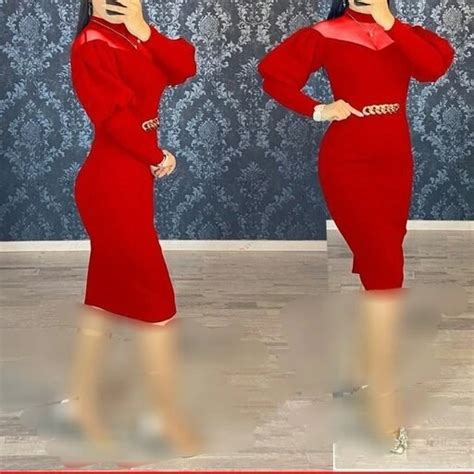 خرید و قیمت پیراهن مجلسی آستین ژولیت کمر زنجیر دار فری سایر از 38 تا 44