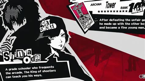 Persona 5 Royal Tower Confidant Guide Shinya Oda