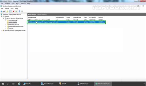 sysprep and capture a windows 10 image for wds