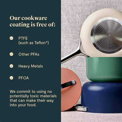 Nonstick Ceramic Coating Cookware Set 8 Piece Pots Carawayhome