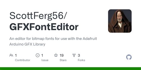 Github Scottferg56gfxfonteditor An Editor For Bitmap Fonts For Use With The Adafruit Arduino