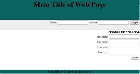Simple Code For Login Using Phpmysql Sourcecodester
