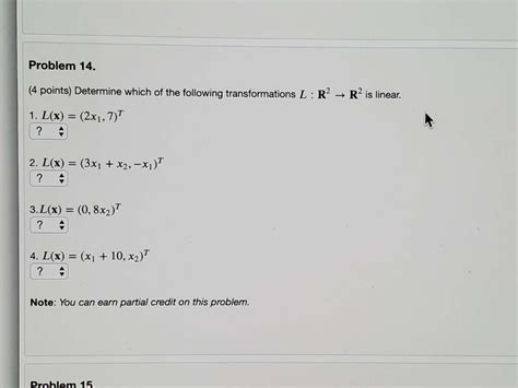 solved problem 14 4 points determine which of the