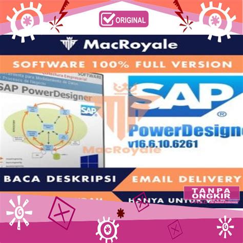 Jual Spypro Sap Powerdesigner Lifetime Garansi Perangkat Lunak