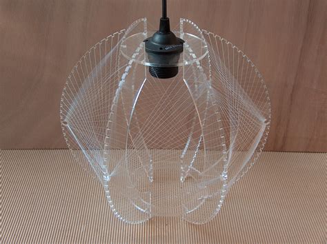 Acrylic Lamp Shade By Inveniocrafts On Etsy