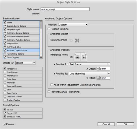 Create XML From InDesign