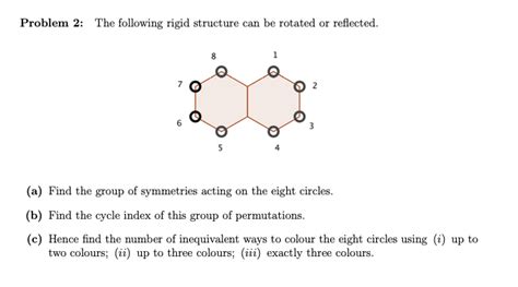 Solved Problem The Following Rigid Structure Can Be Chegg