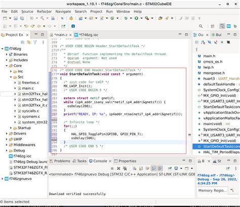 Mongoose Tutorials Stm32cubeide Lwip Step By Step