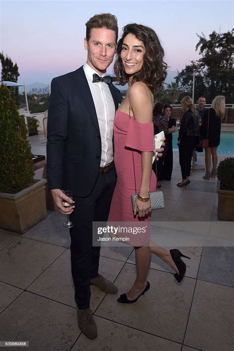 Actress Necar Zadegan And Guest Attend The Fresh Faces Party