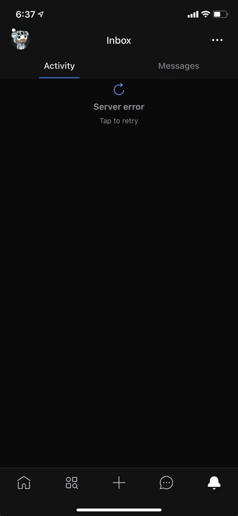 my activity inbox isn t working r bugs