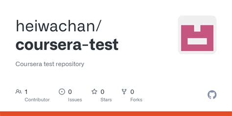 Github Heiwachan Coursera Test Coursera Test Repository