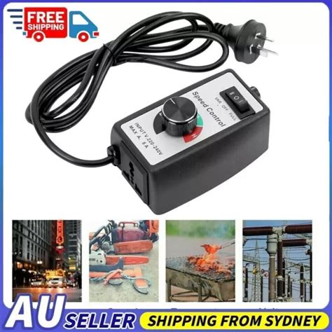 8a 220v 240v Variable Speed Controller Control Motor Rheostat For Router Au Plug 29 05