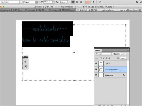 How To Access All Glyphs In A Font Glyphs Photoshop Fonts