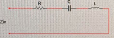 Solved In T He Circuit Below With R 5kohm C 47nf L 47mh