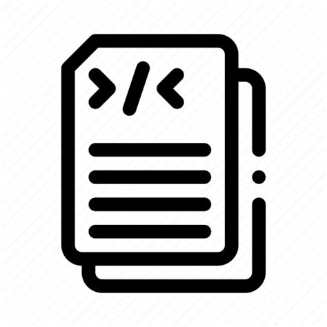 Script File Code Programming Text Icon Download On Iconfinder