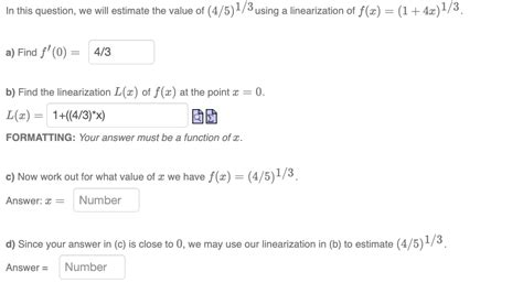 Solved In This Question We Will Estimate The Value Of Chegg